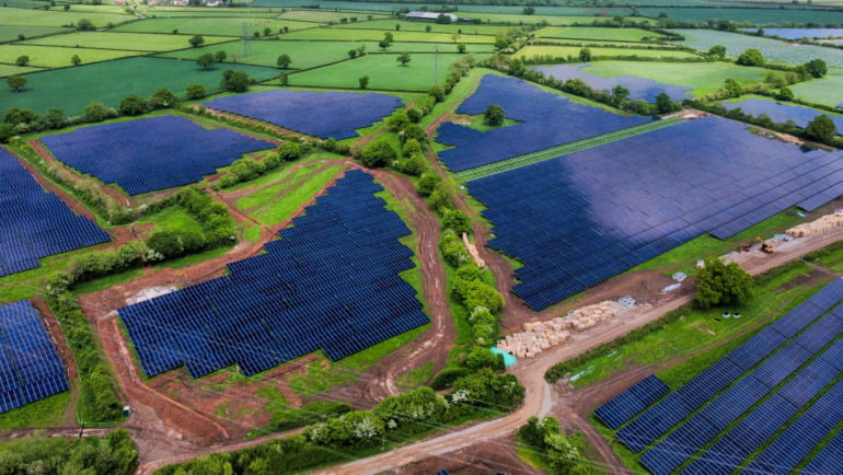 UK’s first solar farm connected to the national grid just went live