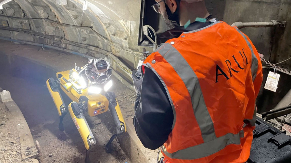 UKPN leverages robotic dog to help with tunnel inspections