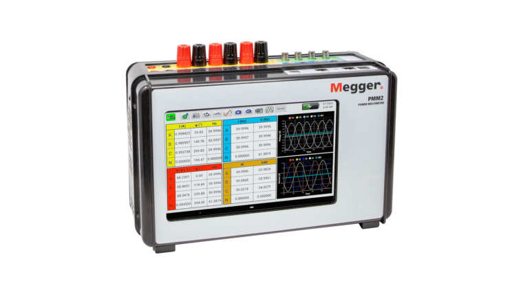 Megger debuts new PMM2 Power Multimeter