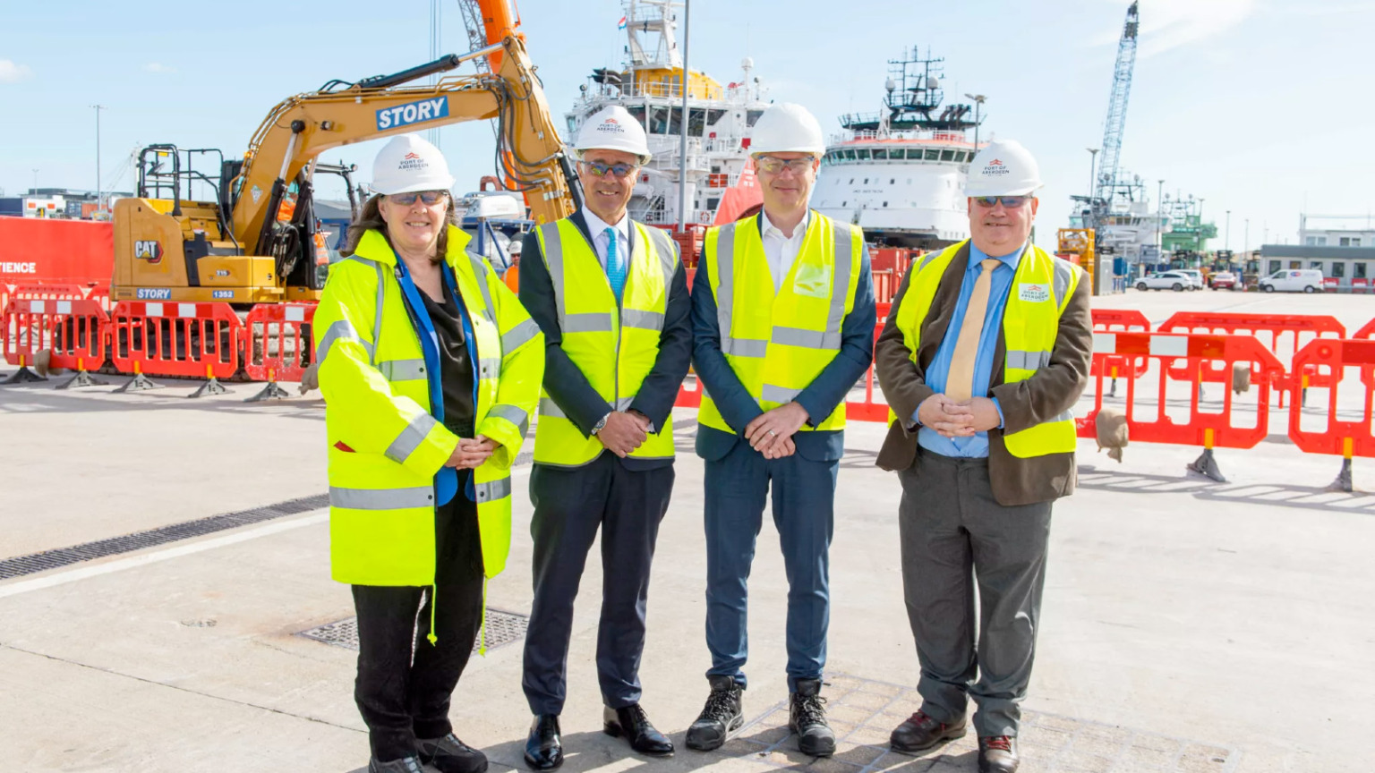 Port of Aberdeen begins construction on shore power system