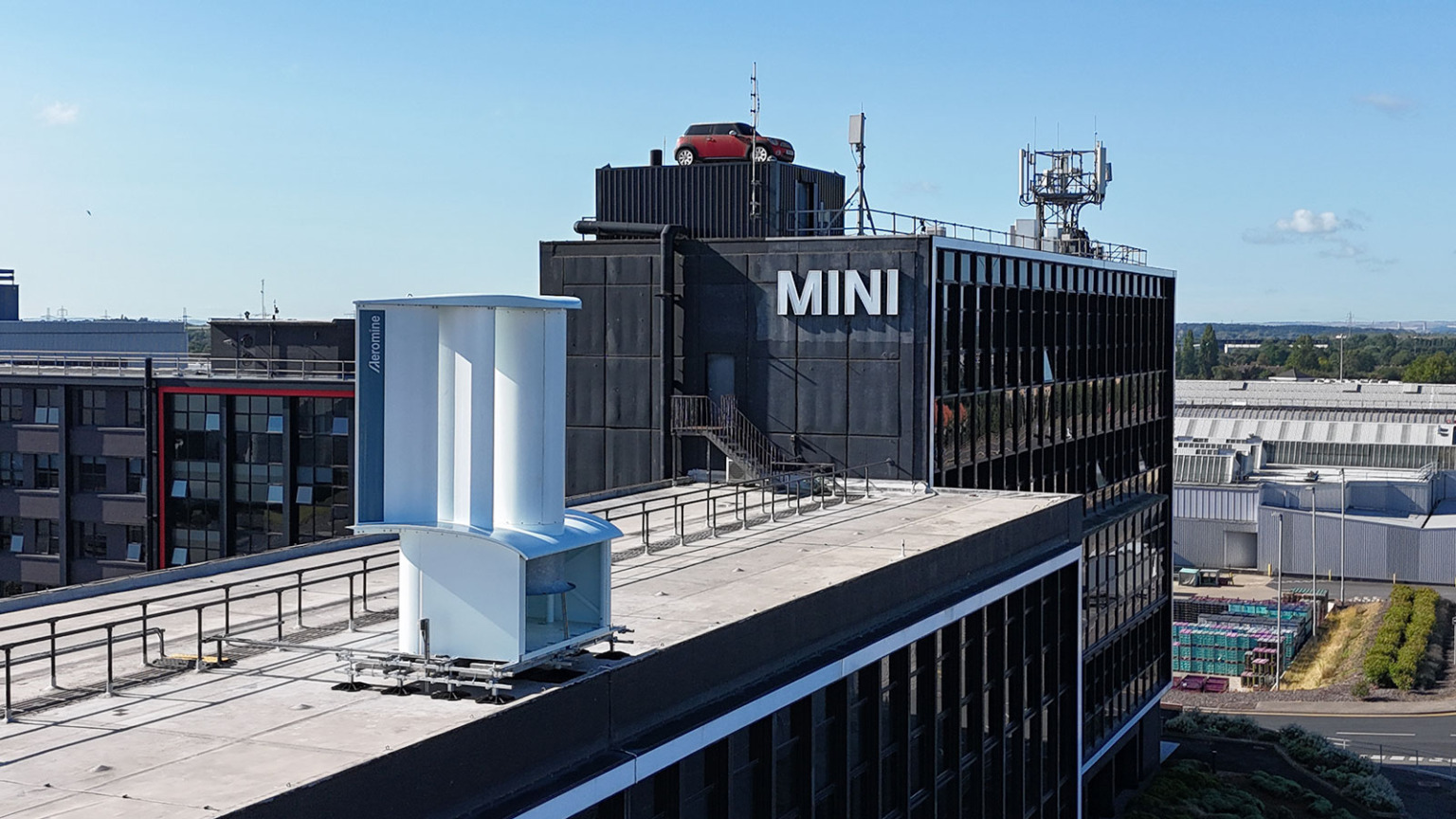 BMW launches UK-first trial for 'motionless' wind turbine