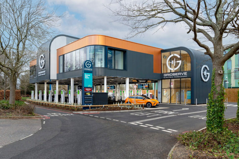 Gridserve plugs in 7.2 MW battery at Gatwick Forecourt